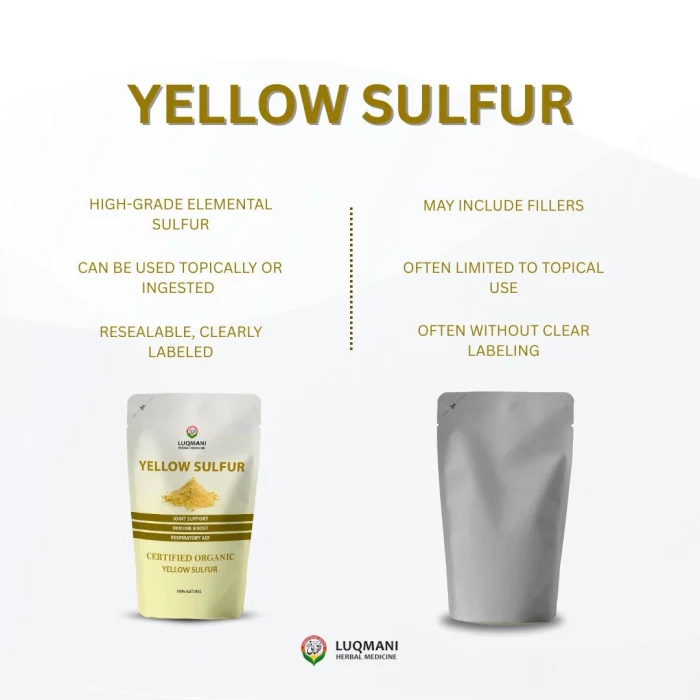 Yellow Sulfur - Luqmani Herbs – Authentic Herbal Store in Dubai UAE
