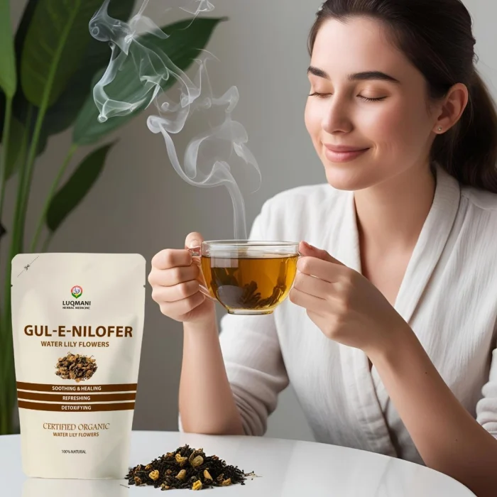 Water Lily Flower Gul Nilofer - Luqmani Herbs - Luqmani Herbs ...